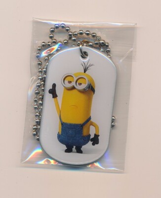 MINIONS THE MOVIE SINGLE REGULAR DOG TAG #18 FROM 2015 | eBay