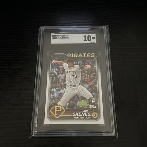 2024 Topps Update Paul Skenes Rookie Debut #US288 Pirates SGC 10 | eBay