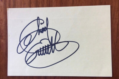 ACTOR CHAD EVERETT HAND SIGNED AUTOGRAPHED CARD MEDICAL CENTER 77 ...