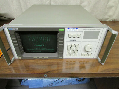 HP Agilent 70206A System Graphics Display Tested For Basic Power-Up | eBay