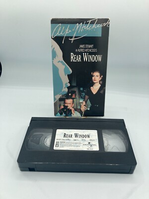 Rear Window (1954), VHS Movie, Universal Special Ed. Hitchcock Coll ...