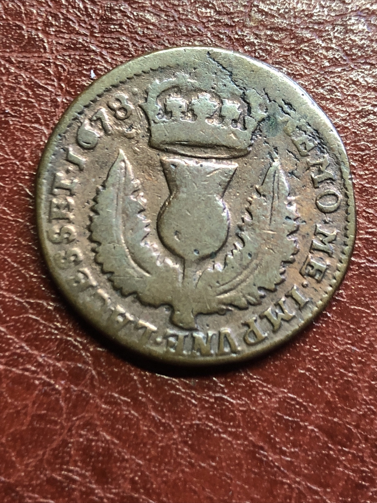 Scotland 1678 Charles II 6 Pence- Bawbee | eBay