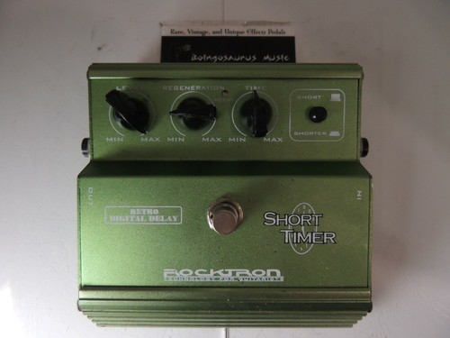 Rocktron Short Timer Retro Digital Delay Effects Pedal Free USA ...