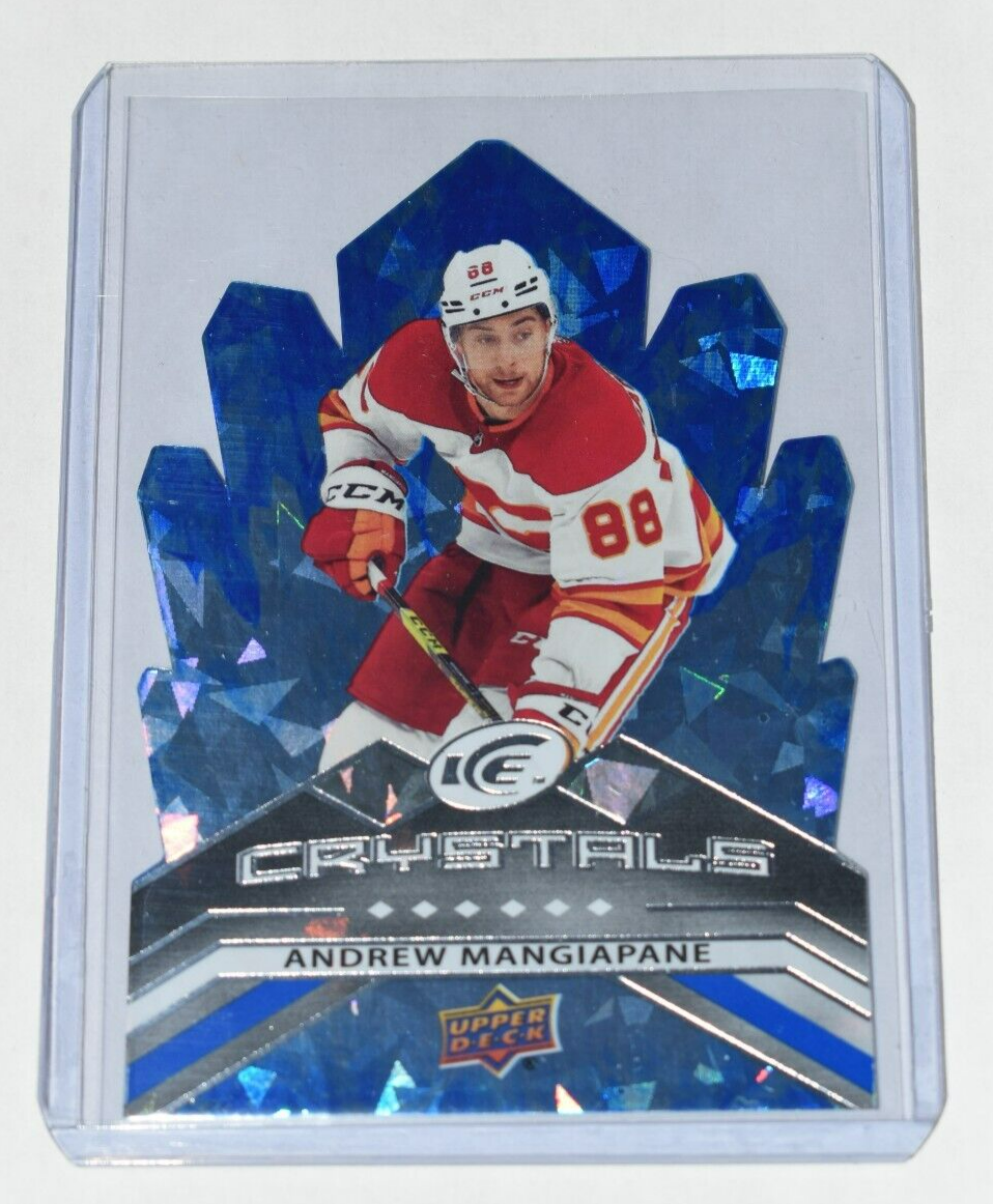 2021-22 Upper Deck Ice Ice Crystals Andrew Mangiapane | eBay