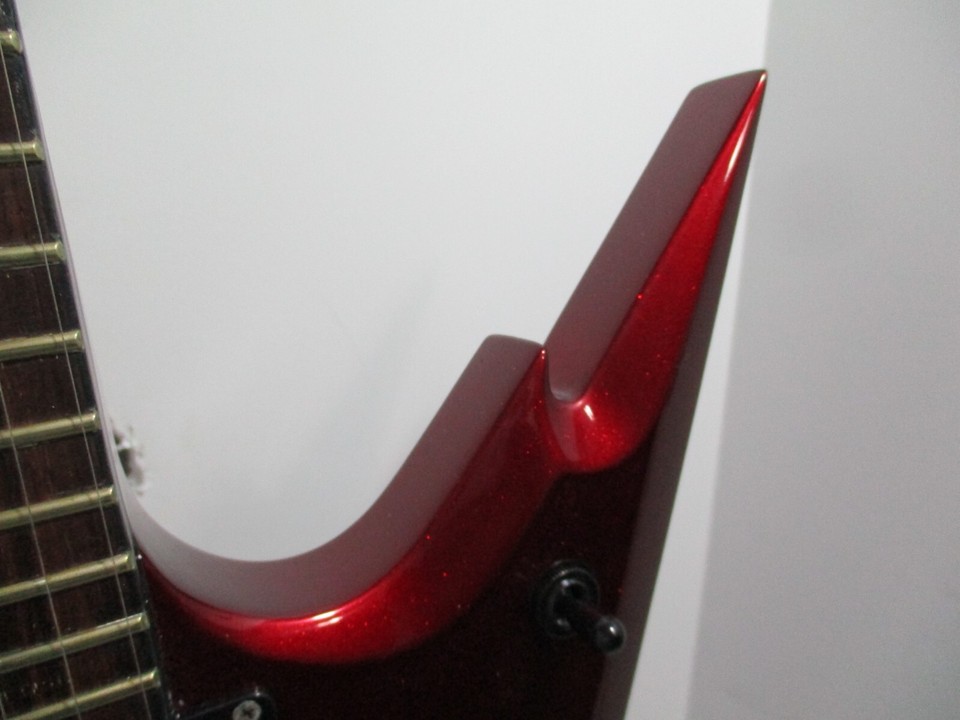 Dean RZR Razorback guitar candy apple red | eBay