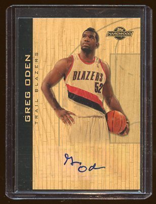 GREG ODEN 2008 TOPPS HARDWOOD RC AUTOGRAPH SP 25/39 | eBay