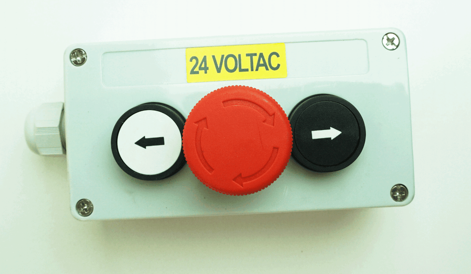 Push Button Station up/down arrows + stop button, hoist, roller shutter door | eBay UK