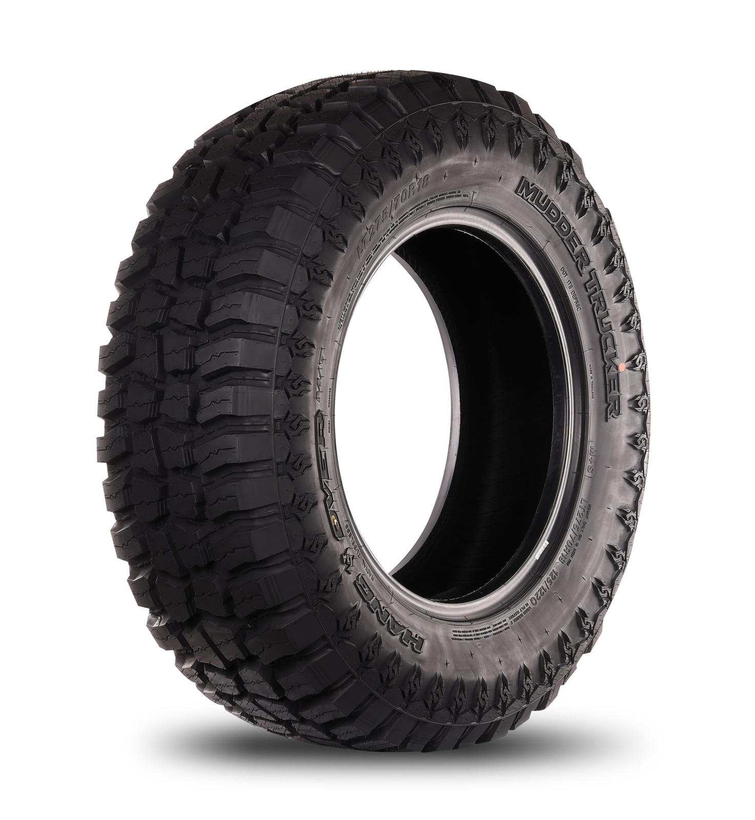 4 New Mudder Trucker Hang Over M/T Mud Tire 275/70R18 125/122Q LRE BSW ...