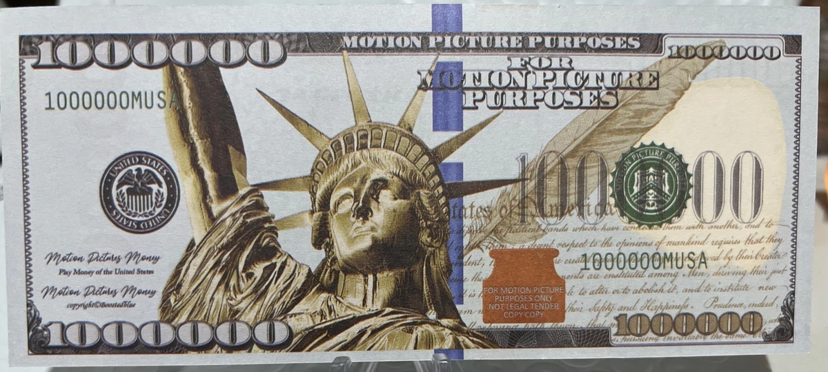 100000000 Dollar Bill