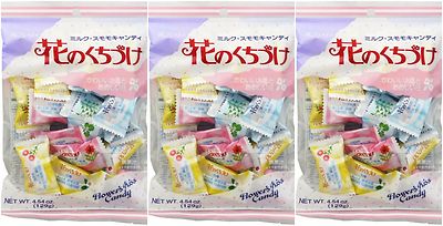 3 BAGS Kasugai Flower Kiss Milk Plum Hard Candy Japan 4.54 oz | eBay