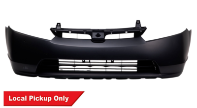 New Front Bumper Cover For 2006-2008 Honda Civic 1.8L Sedan HO1000239 ...
