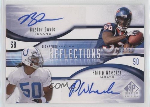 2009 SP Signature Edition - Reflections Signatures #R-DW Buster Davis ...