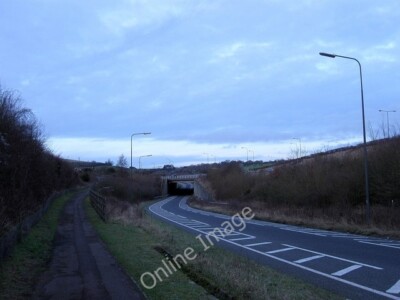 Photo 6x4 A273 Slip Road Pyecombe Carrying northbound traffic off the ...