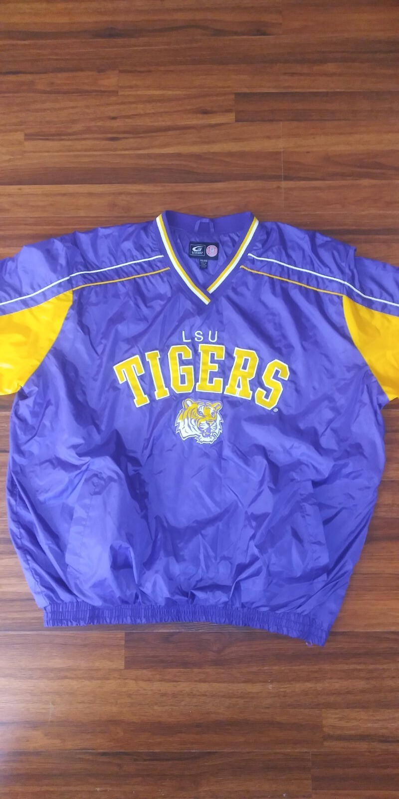 LSU Vintage Insulated Windbreaker Jacket with Pockets Sz. 2XL Clean | eBay
