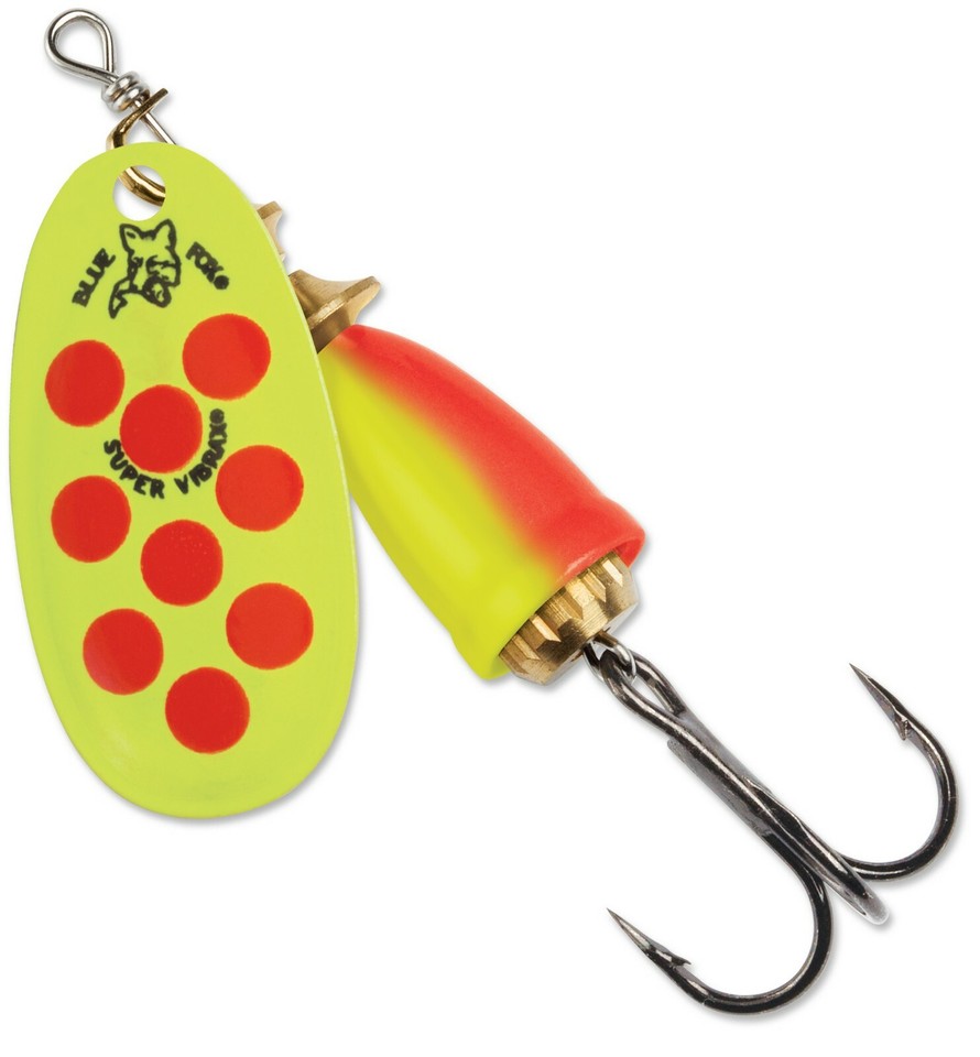 Blue Fox Classic Vibrax Painted Series Inline Spinner - Trout & Salmon ...