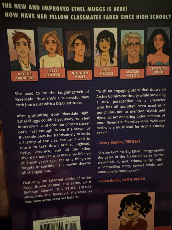 Siobhan Keenan Keryl Ahmed Brown Big Ethel Energy Vol. 1 (Paperback ...