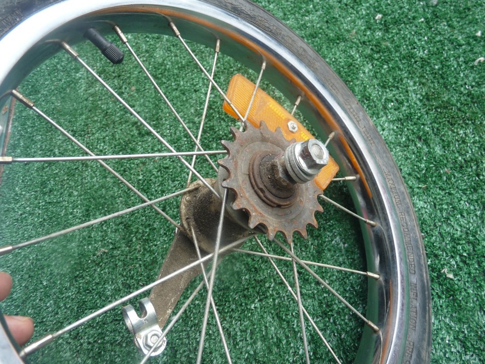 Vintage Schwinn Stingray PIXIE 16” Bicycle Parts - Rear Wheel | eBay