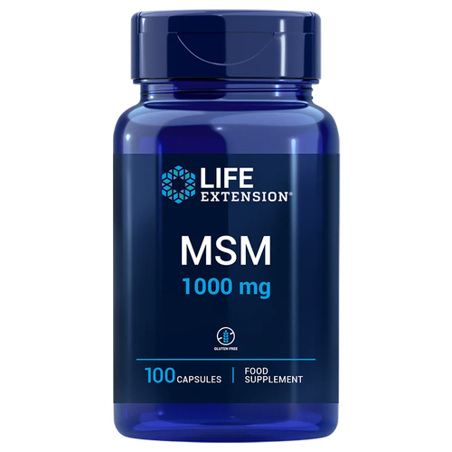 Life Extension MSM, EU 1000 mg, 100 capsules | eBay