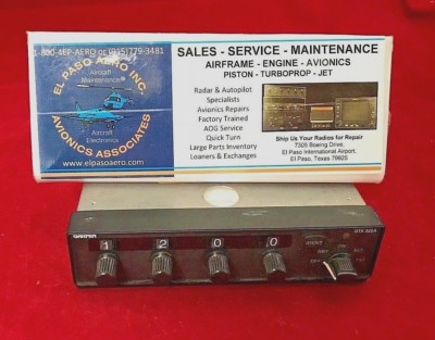 Garmin GTX-320A Transponder P/N 011-00728-00. Comes with an 8130 ...