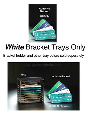 Dental Orthodontic Bracket Trays 25 pcs Ortho Bracket Trays - color ...