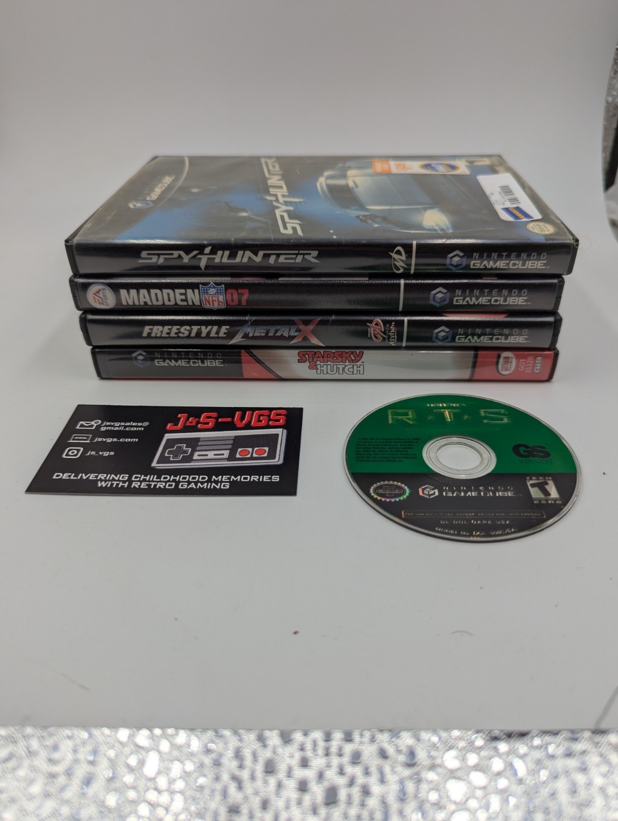 Nintendo GameCube Game Lot – 4 Complete + 1 Disc Only – Tested ...