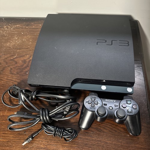 Sony PlayStation 3 PS3 Slim Console With Controller & Cords Tested ...