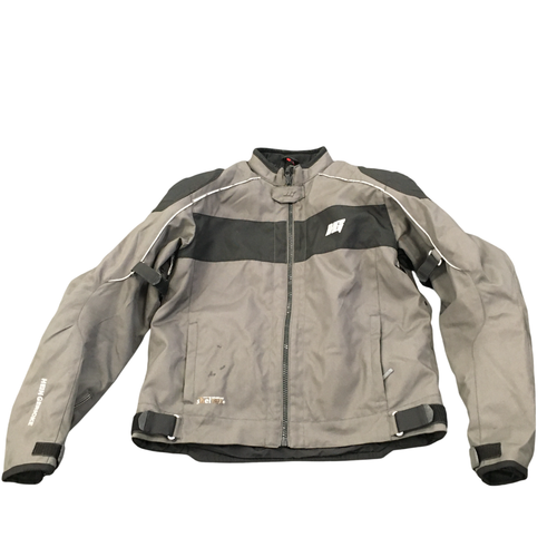 Hein Gericke Pro Sports Sheltex Motorcycle Jacket Grey Black XL Men's ...