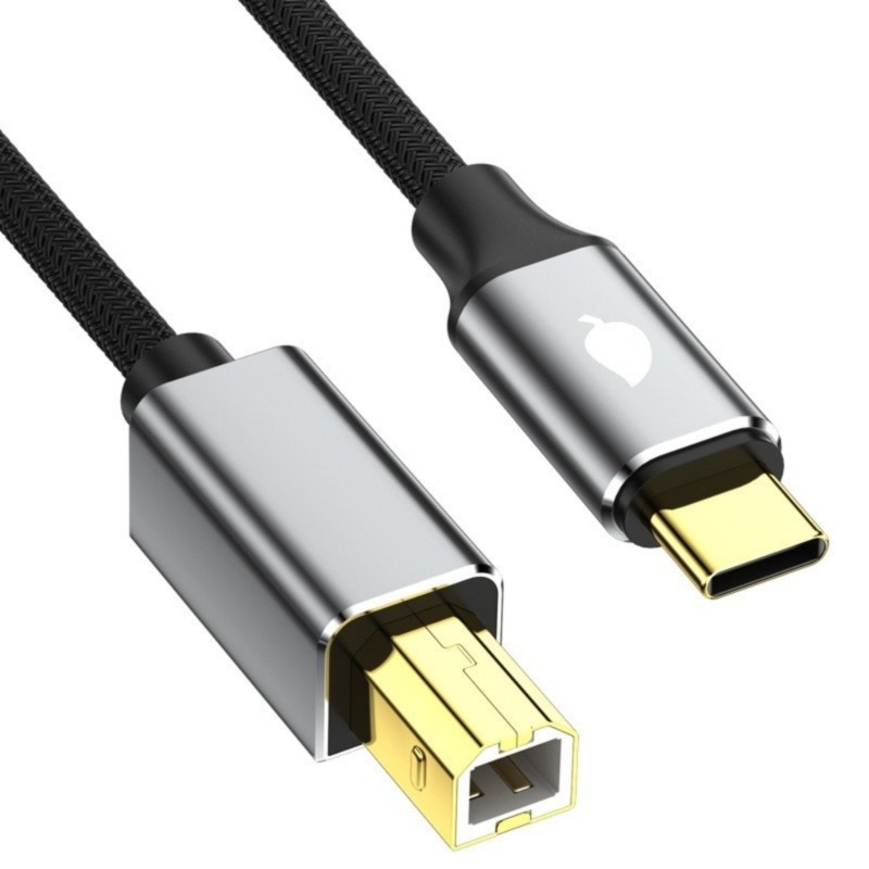 Type C Printer Cord USB C to USB B Male Cable for Computer and ...