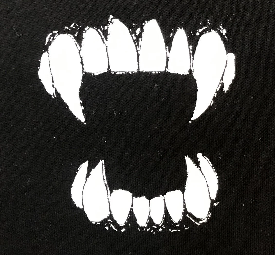 Vampire Fangs Silhouette