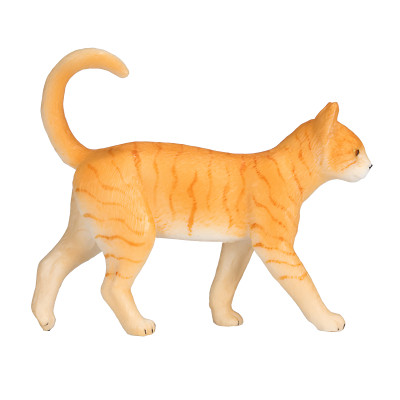 .Mojo CAT GINGER TABBY cute pet farm model toy plastic figures animals ...