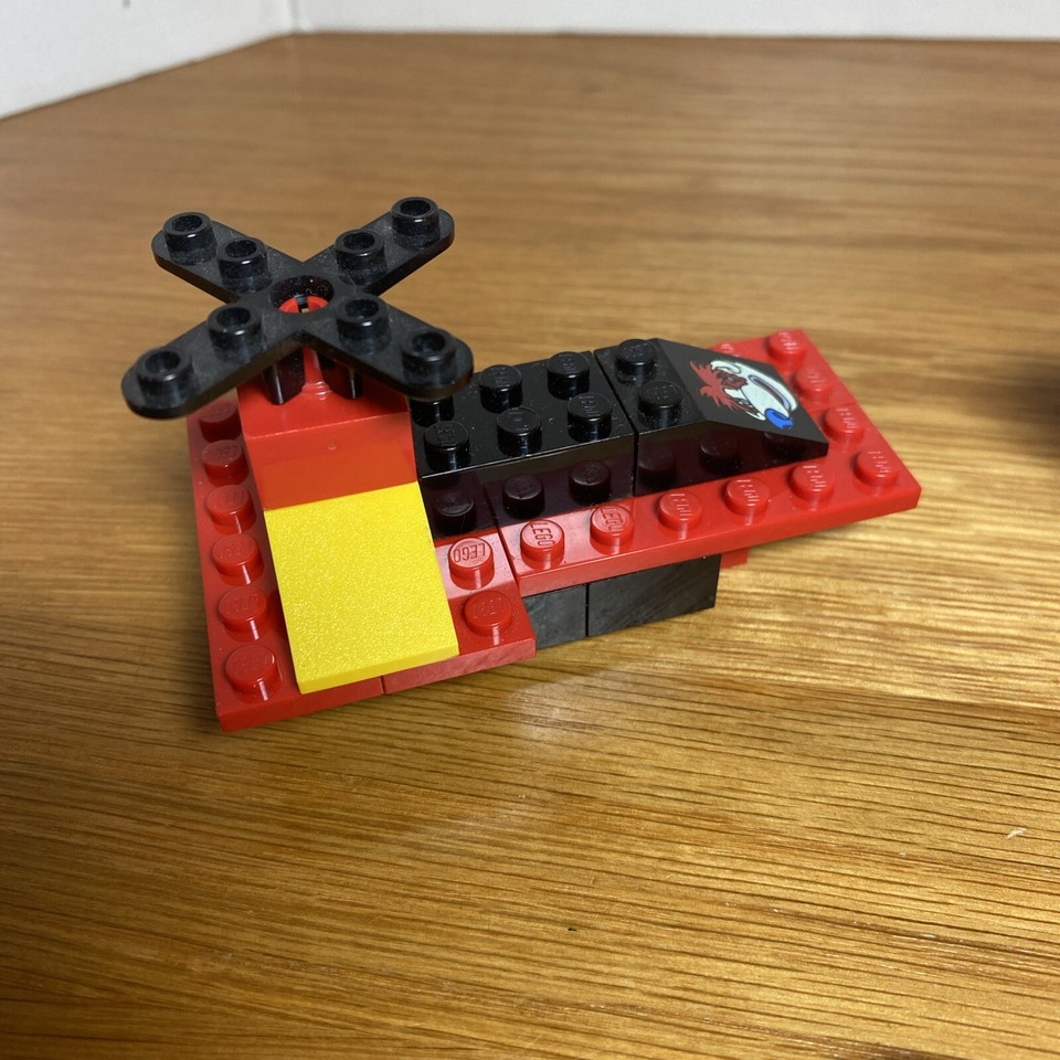 Vintage 1999 LEGO McDonalds Set 2032 Helicopter & 2069 Boat + Parts ...