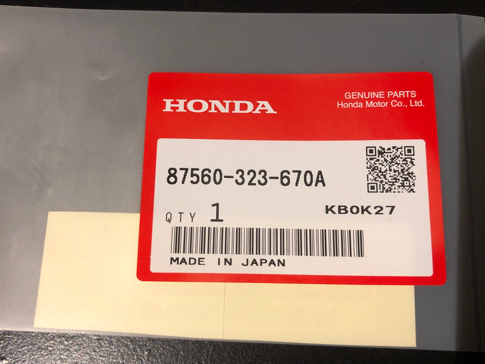 Honda OEM decal CB100 CB175 CB350 CB500 CB550 CB750 label gas tank ...