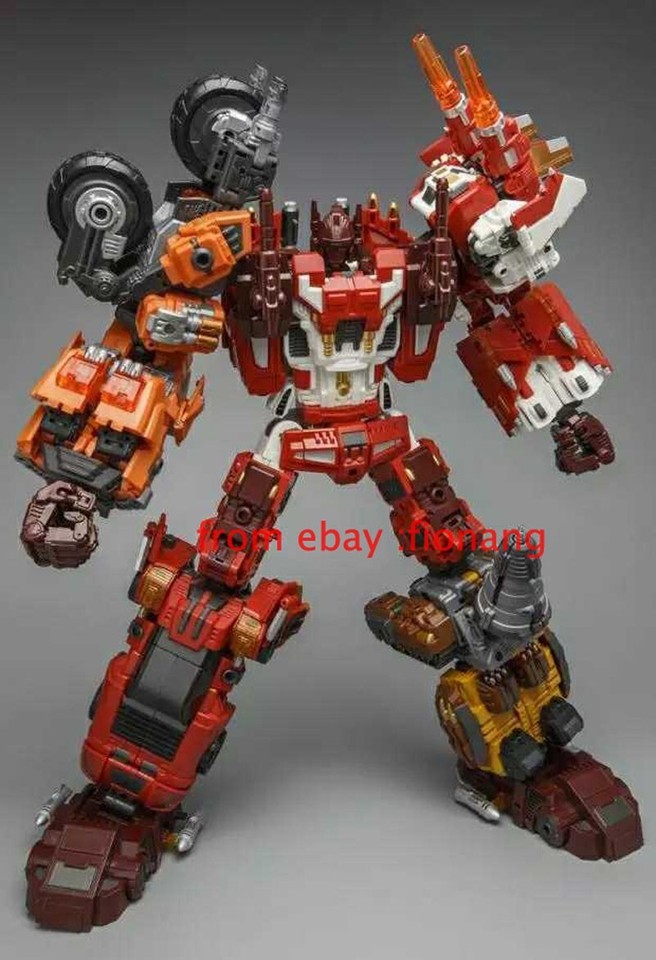 Warbotron WB-03 Transformation Action Figure Toy Technobots Computron ...