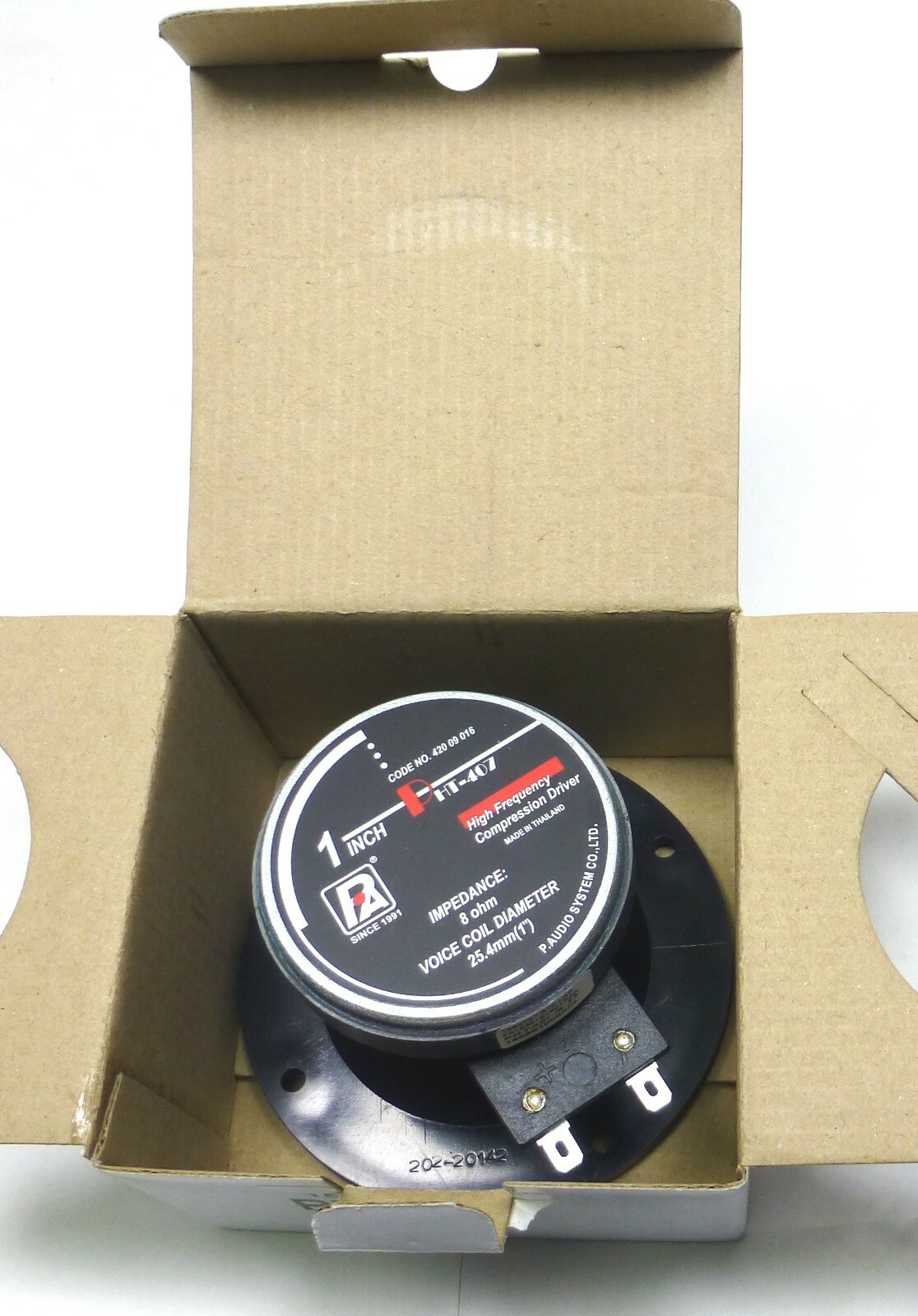 P Audio PHT-407 Horn-loaded Super Tweeter 8 ohm | eBay