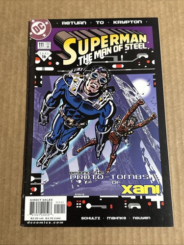 SUPERMAN MAN OF STEEL #111 FIRST PRINT DC COMICS (2001) RETURN TO ...