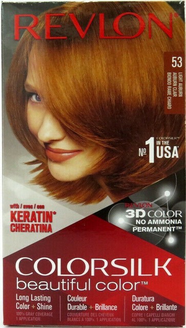 Revlon Colorsilk Permanent Color Level 3 4br Bright Auburn 45 for sale ...