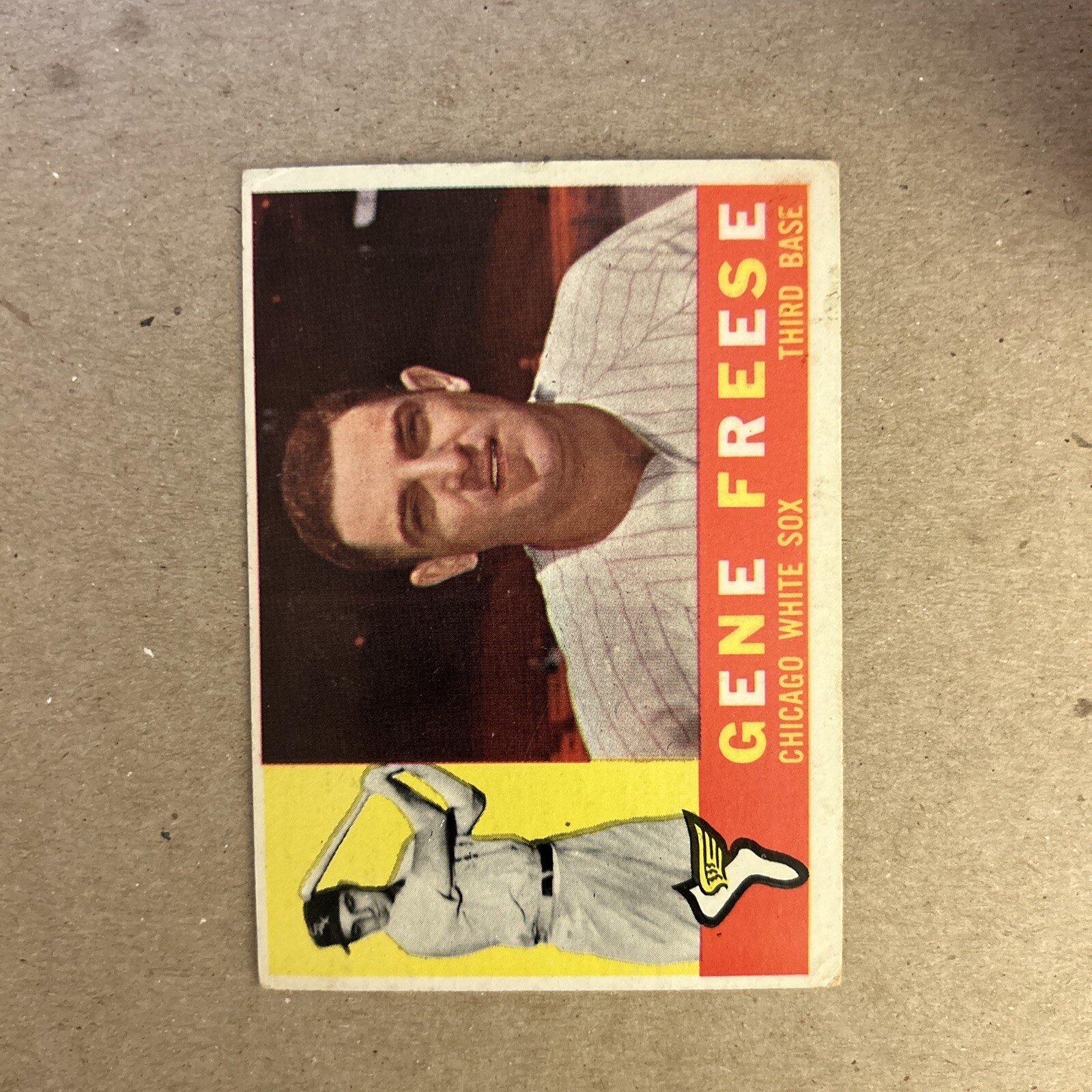 1960 Topps Baseball Gene Freese Chicago White Sox Card #435 | eBay