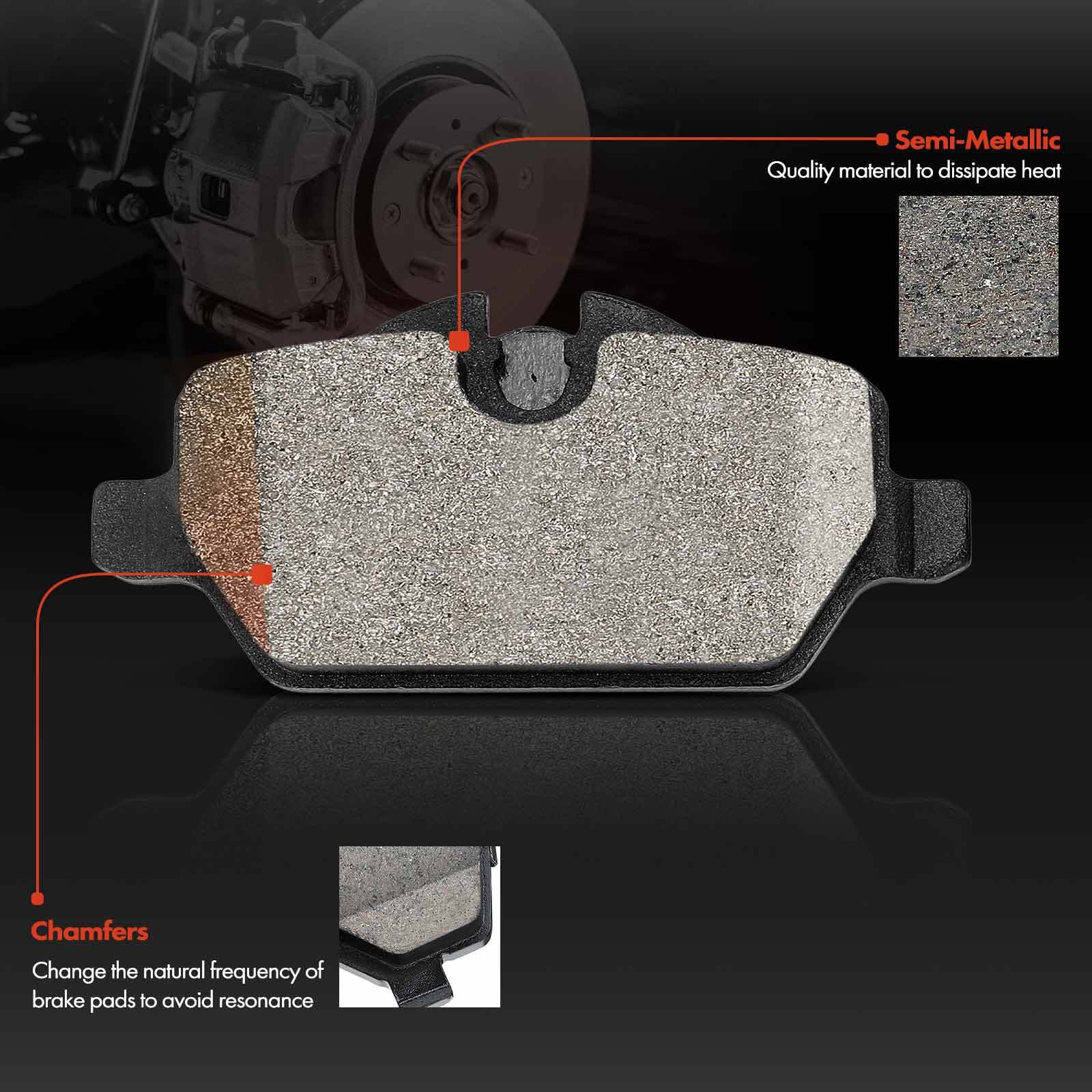 Brake Pads Set Rear for BMW 1 3 Series E81 E87 E90 Mini R60 R61 ...