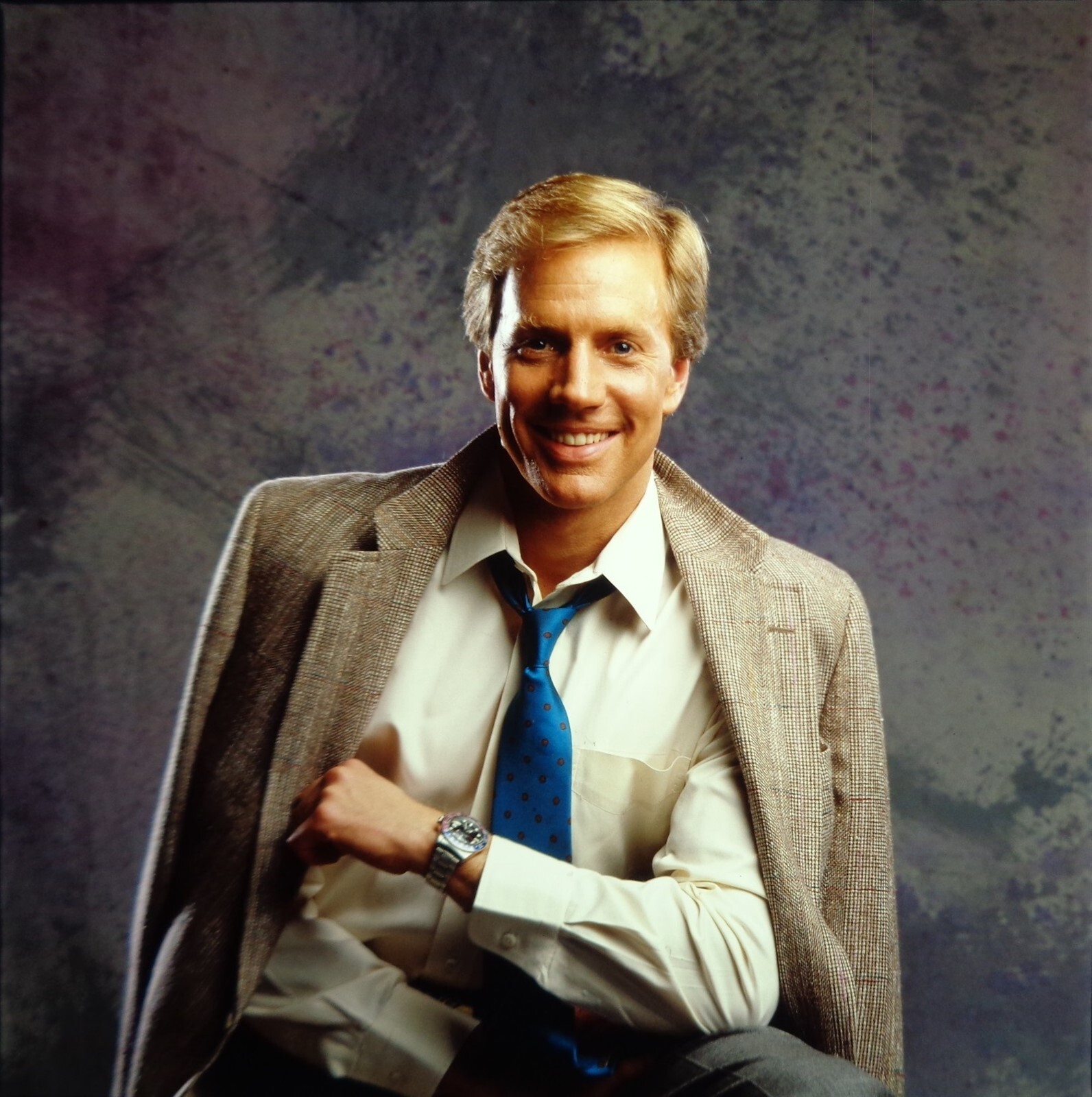 LZ3-233 STUD ACTOR JAMESON PARKER ORIG DICK ZIMMERMAN 2 1/4" COLOR ...