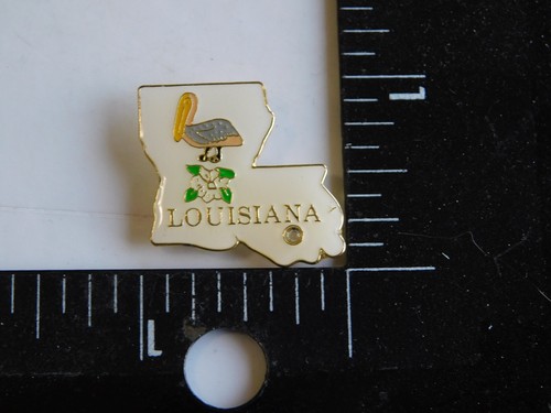 LOUISIANA STATE MAP TRAVEL PIN | eBay