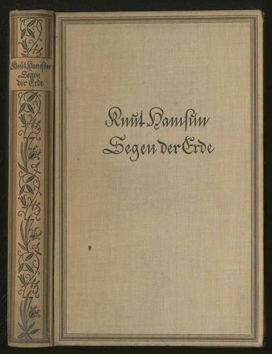 Knut HAMSUN / Segen der Erde 1926 | eBay UK