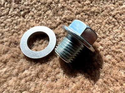 FITS TOYOTA ENGINE OIL PAN SUMP DRAIN PLUG BUNG WITH WASHER BOLT M12 | eBay