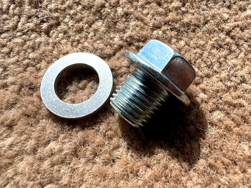 FITS SUZUKI OIL SUMP DRAIN PLUG BOLT WITH WASHER THREAD LENGTH M12 x 1. ...