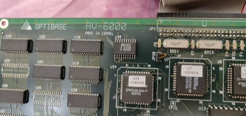 OPTIBASE AV-6000 MPEG ISA HARDWARE ENCODER | eBay