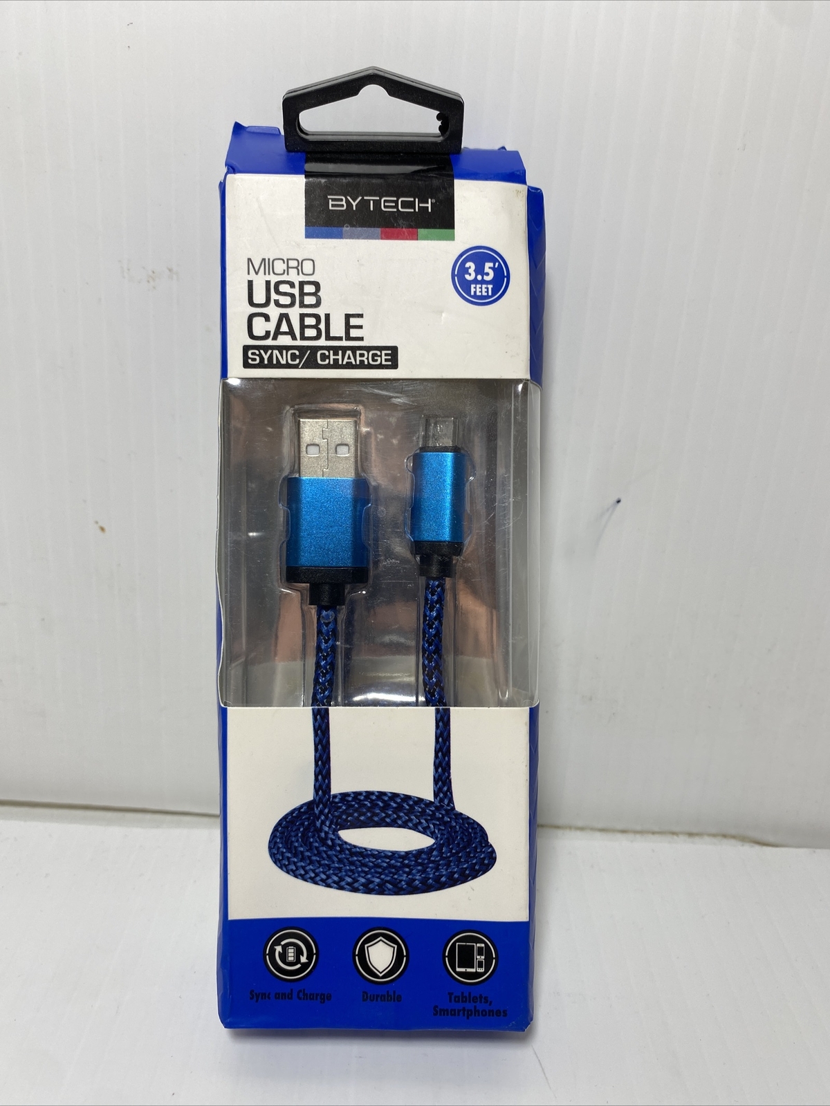 Bytech Micro USB Cable Sync/Charge 3.5 Feet Tablets & Smartphones NEW ...
