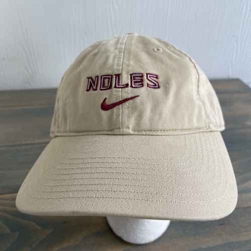 FSU Florida State Seminoles Garnet Nike Swoosh Adult Flex Stretch Hat ...