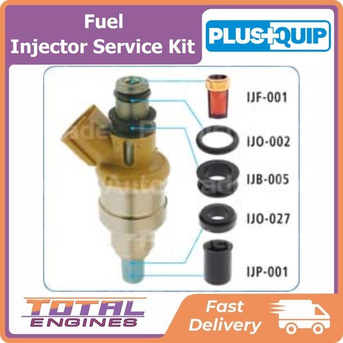 1x PlusQuip Fuel Injector Service Kit fits Mazda 323 BG 1.8L 4Cyl BPT ...