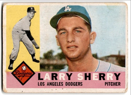 1960 Topps (A) Larry Sherry Los Angeles Dodgers #105 | eBay
