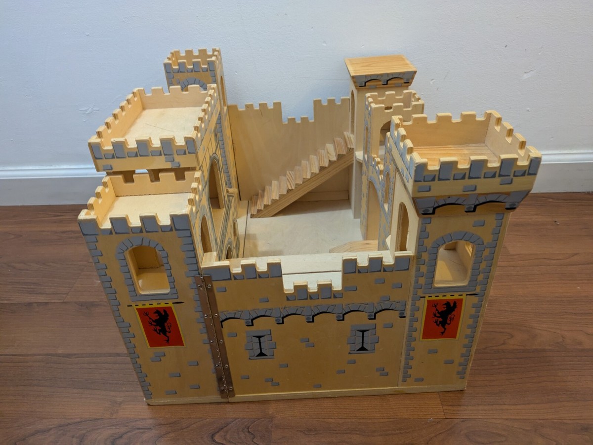 Melissa And Doug Castle Playset Melissa Doug Folding Castle