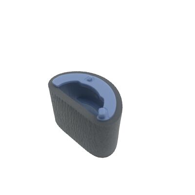 1X RL1-3642 RL1-3642-000 Feed Pickup Roller D Shaped for HP M201 M202 ...